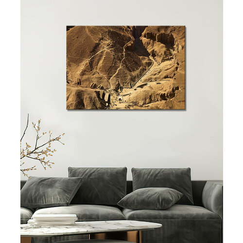 Картина/Картина на холсте для интерьера/Картина на стену/Картина для кухни/ - Египет/Долина Царей (6) 50х70
