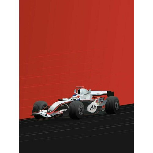 Плакат, постер на бумаге Formula 1, Формула 1. Размер 30 х 42 см