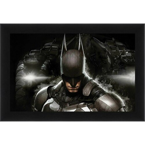 Плакат, постер на холсте Batman: Arkham Knight. Размер 30 х 42 см