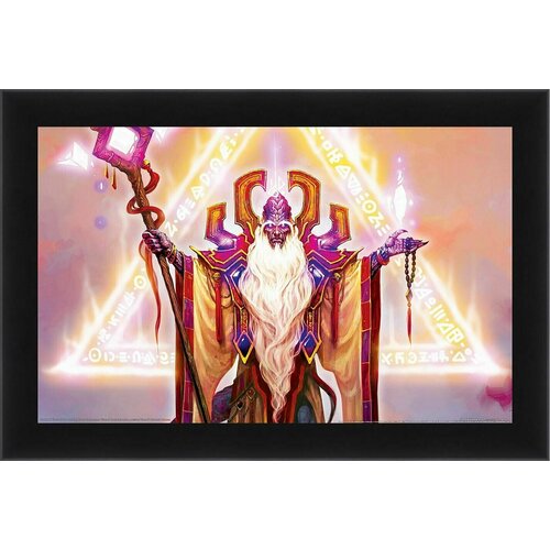 Плакат, постер на бумаге World Of Warcraft: The Burning Crusade. Размер 30 х 42 см