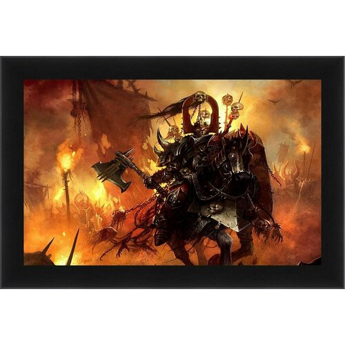 Плакат, постер на холсте Warhammer Online: Age Of Reckoning. Размер 30 х 42 см