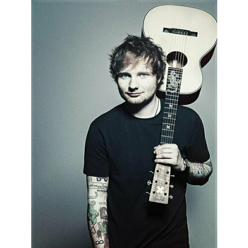 Плакат, постер на холсте Ed Sheeran/Эд Ширан/музыкальные/поп исполнитель/артист/поп-звезда/группа. Размер 21 х 30 см