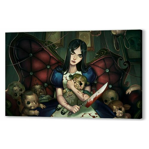 Плакат, постер на бумаге Alice: Madness Returns. Размер 21 х 30 см