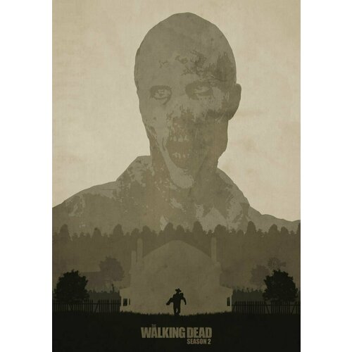 Плакат, постер на бумаге The Walking Dead/Ходячие мертвецы. Размер 21 х 30 см