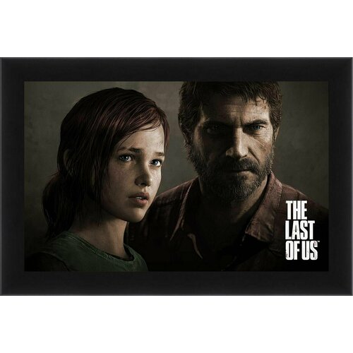 Плакат, постер на холсте The Last Of Us. Размер 21х30 см
