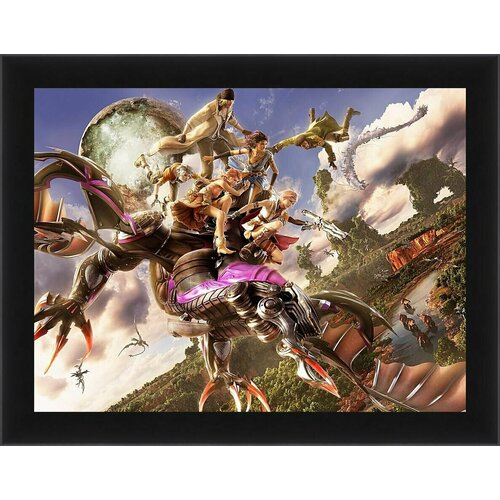 Плакат, постер на бумаге Final Fantasy XIII. Размер 30 х 42 см