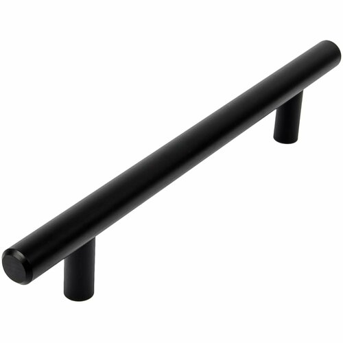 Ручка-рейлинг 128мм матовый чёрный