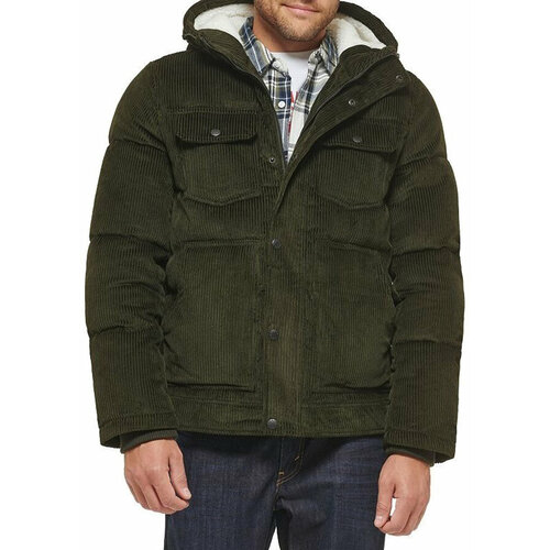 Куртка Levi's, размер XL, зеленый