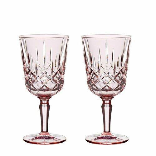 Набор из 2 бокалов для вина Noblesse Colors 355 мл, цвет розовый, хрусталь, Nachtmann, Германия, 105218