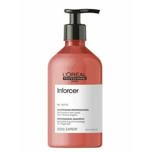 Loreal Inforcer Shampoo - Шампунь против ломкости 500 мл