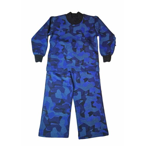 Комплект одежды , размер 98/104-56, синий