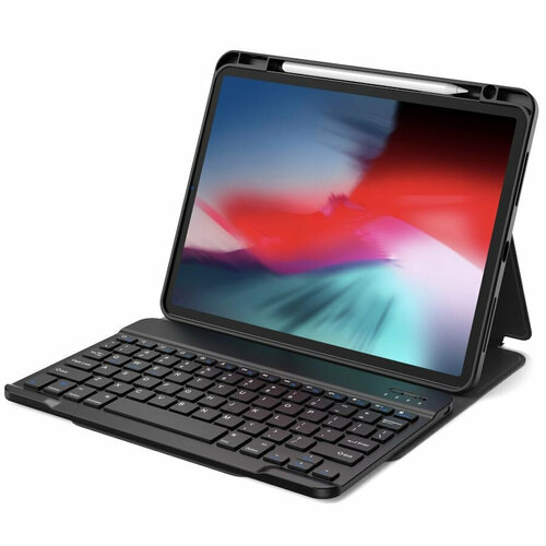 Чехол с клавиатурой для iPad Air 4/5 10.9" и iPad Pro 11", WiWU Protective Keyboard Case, Черный