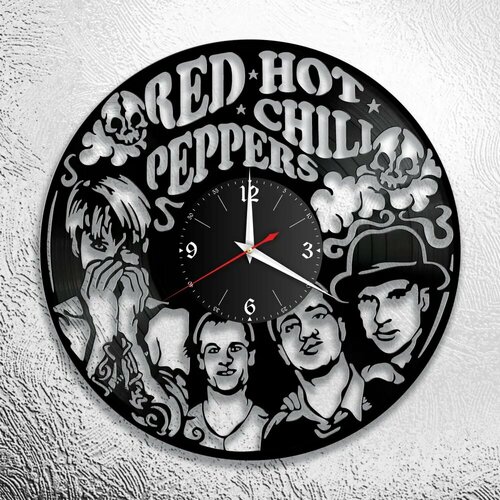 Настенные часы с группой Red Hot Chili Peppers, RHCP, Ред Хат Чили Пепперс, Anthony Kiedis