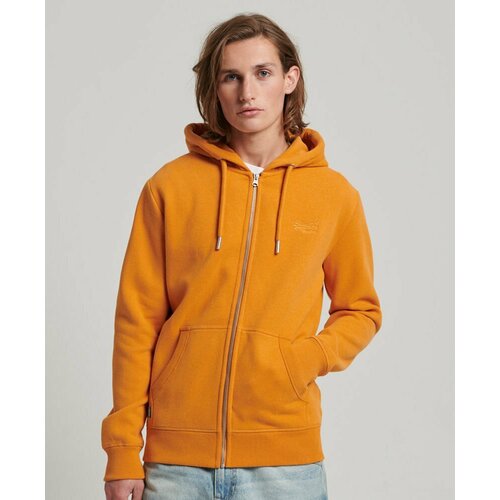 Толстовка Superdry, размер S, оранжевый