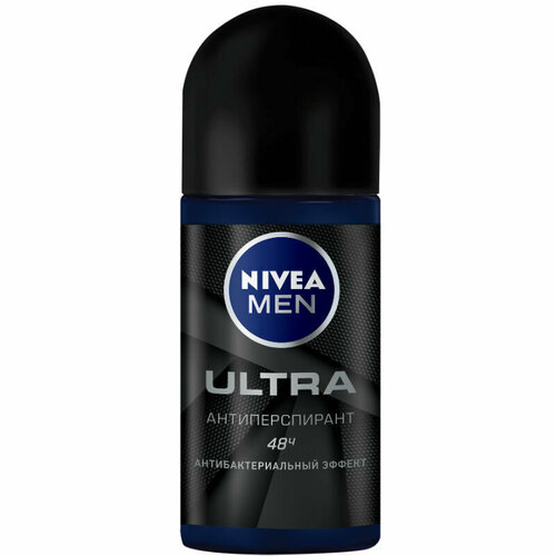 Антиперспирант мужской NIVEA MEN Ultra, ролик, 50 мл