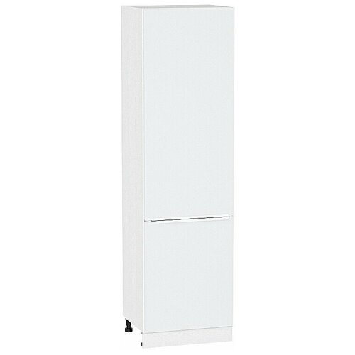 Кухонный модуль шкаф-пенал 60х57.4х213.4 см, Фьюжн Белый матовый