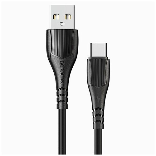 Кабель USB, Type-C, Borofone BX37 Wieldy, черный