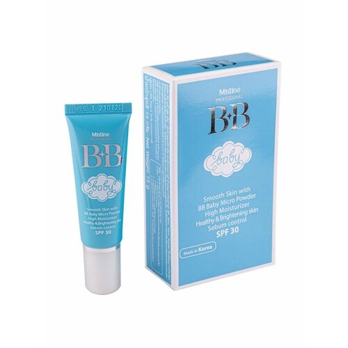 BB Professional BABY FACE, Mistine (ВВ Крем, тональная основа, Мистин), 15 г.