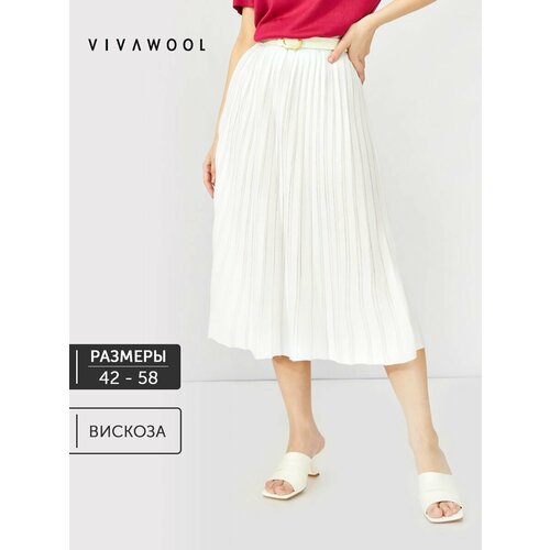 Юбка VIVAWOOL, размер 46, белый