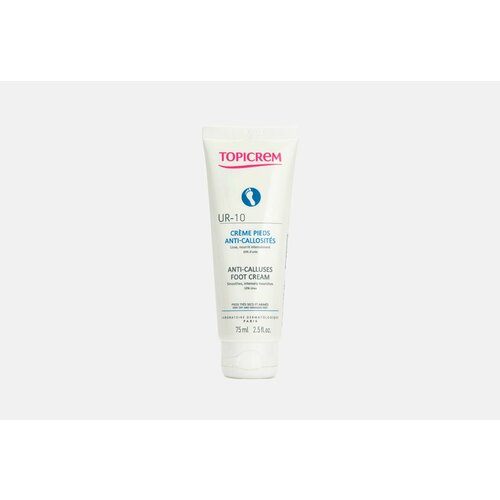 Крем для ног восстанавливающий для сухой кожи topicrem ur-10 anti-calluses