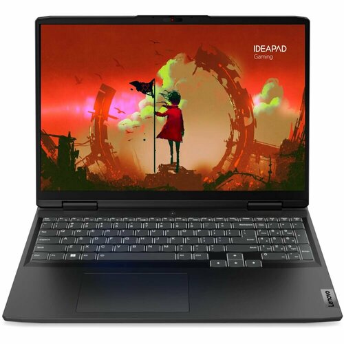 Ноутбук Lenovo IdeaPad Gaming 3 16ARH7 AMD Ryzen 7 6800H/16Gb/1Tb SSD/NV RTX3050Ti 4Gb/16" WUXGA/DOS Onyx Grey