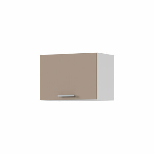 Кухонный модуль навесной, Ксения, ШВГ 500 Белый / Кофе с молоком