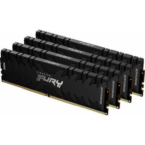 Оперативная память для компьютера Kingston FURY Renegade Black DIMM 32Gb DDR4 3600 MHz KF436C16RBK4/32