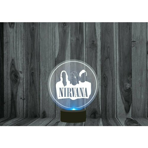 3D светильник, ночник Nirvana, Нирвана № 2