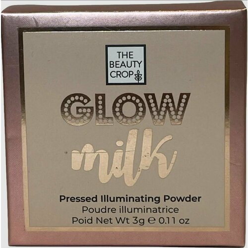 The Beauty Crop мини пудра хайлайтер Glow Milk Pressed Illuminating Powder 3g