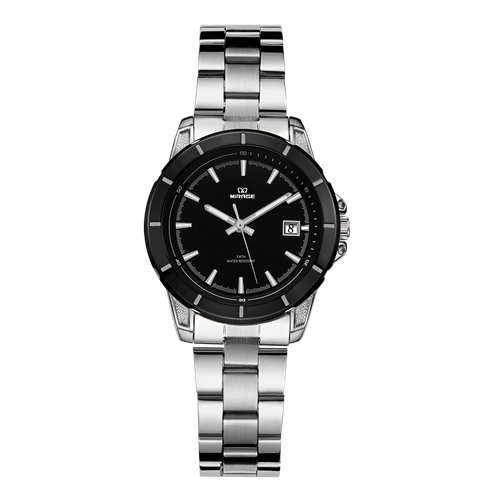 Наручные часы MIRAGE M3001B-1, черный, серебряный