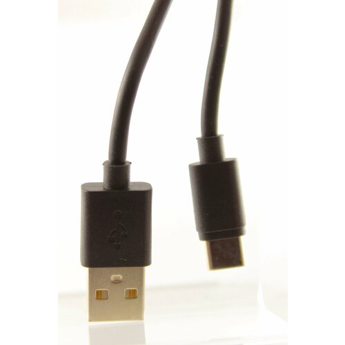 USB Кабель Type-C, 2A, Черный (Пластиковый бокс), 1 м.