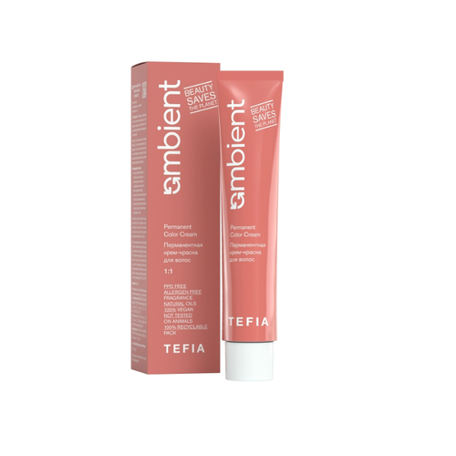 Tefia Ambient Permanent Color Cream Крем-краска для волос перманентная тон 0.0А аммиачный корректор 60мл / модное окрашивание