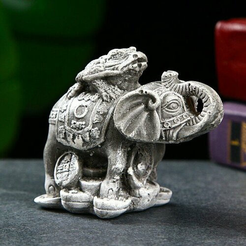 Хорошие сувениры Фигура "Слон на деньгах" под камень, 7,5х4,5х6см