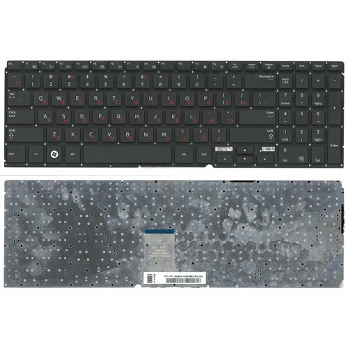 Клавиатура для ноутбука Samsumg NP700Z5A-S02RU черная без рамки