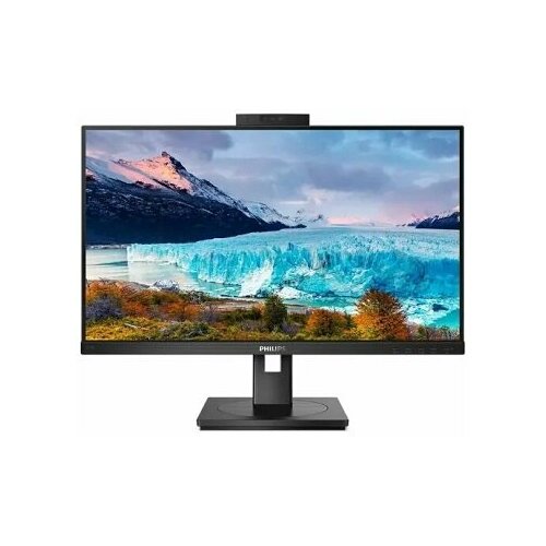 Монитор 23.8" PHILIPS 243S1/00 Black с поворотом экрана