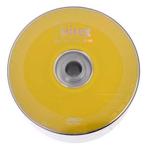 Диск DVD-R Mirex 50, 16х, 4.7 Гб, 1 шт