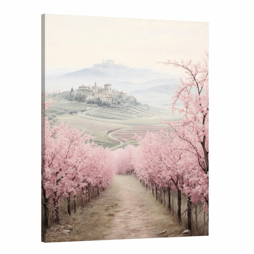Интерьерная картина 50х70 "Итальянская весна"