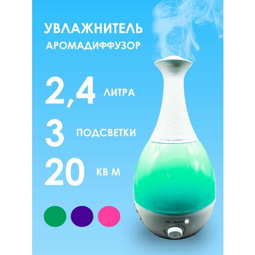 Увлажнитель-аромадиффузор 2,4 л