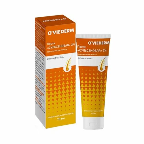 Сульсеновая паста для волос 2% OviDerm, 75мл