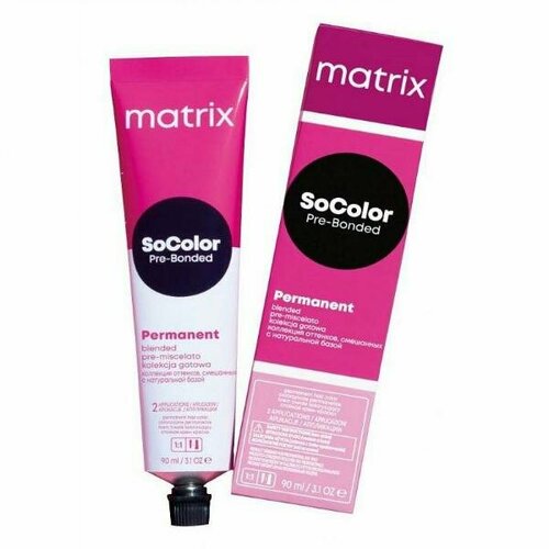Matrix SoColor перманентная крем-краска для волос Pre-Bonded, 7G блондин золотистый, 90 мл