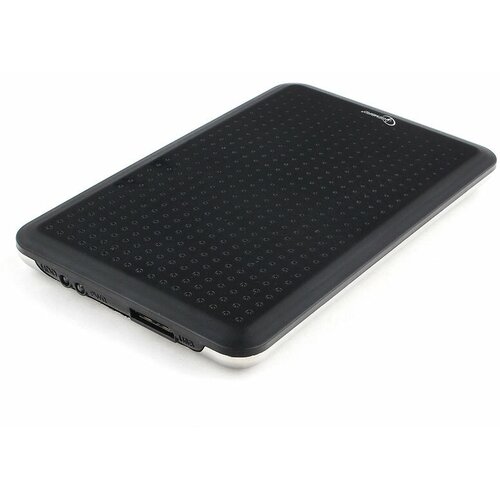 Корпус для HDD/SSD  Gembird EE2-U3S-60, черный/серебристый