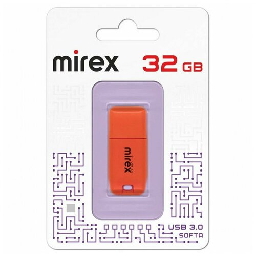 USB Flash Drive 32Gb - Mirex Softa Orange 13600-FM3SOR32