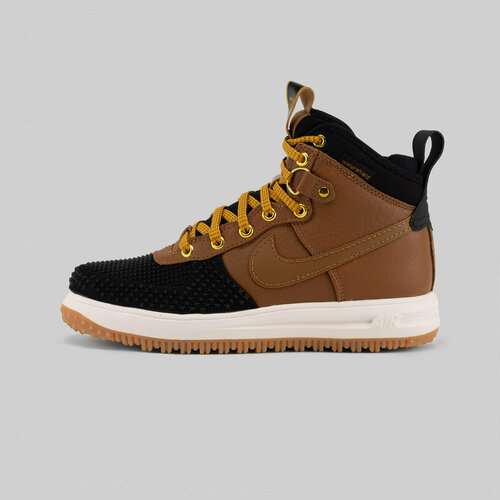 Кроссовки NIKE Lunar Force 1 Duckboot, размер 40.5 EU, коричневый