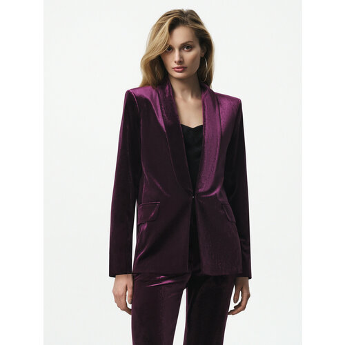 Пиджак Calista, размер 46, фиолетовый