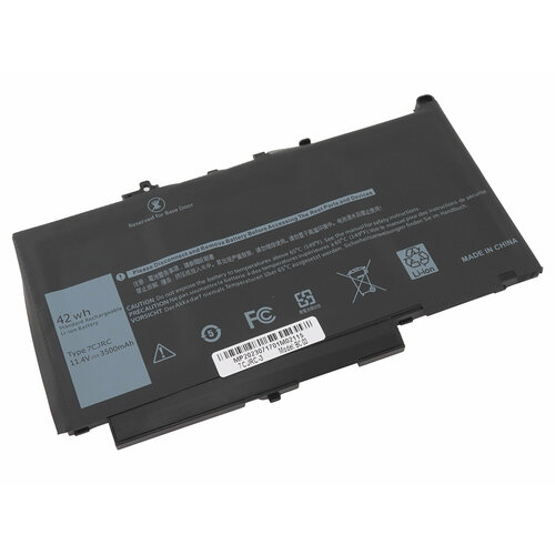 Аккумулятор для Dell Latitude 12 E7470 11.4V (3500mAh)