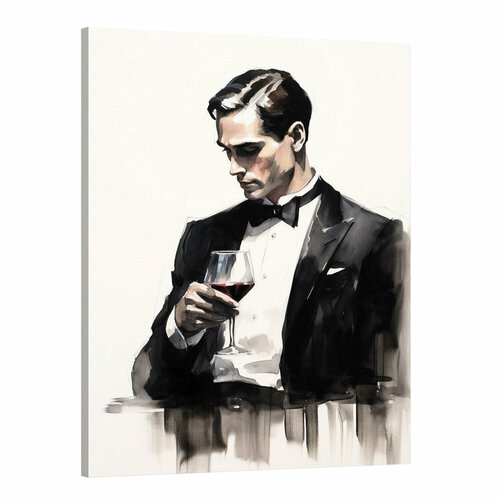 Интерьерная картина 50х70 "Вино смысла"