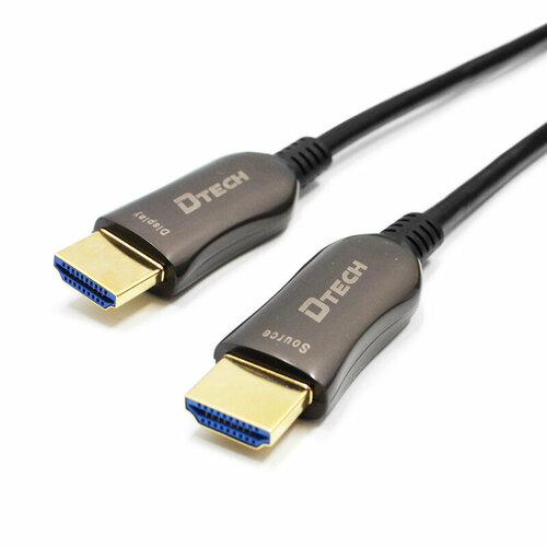 HDMI кабель оптический v2.0 4K HDR Optical Fiber Cable Pro-HD D-TECH 50 метров