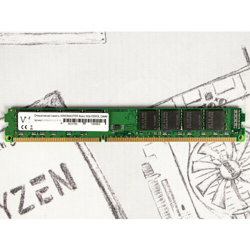 Оперативная память DDR3L DIMM 8Gb 1600Mhz 1.35V Windmaster WMBSD3LD16-08