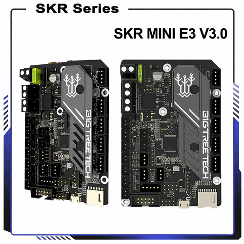 Материнская плата BIGTREETECH SKR MINI E3 v3.0 с драйверами TMC2209 UART.