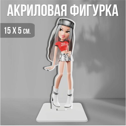 Акриловая фигурка декоративная / статуэтки для интерьера Кукла Bratz 2021 rock angeks Джеид